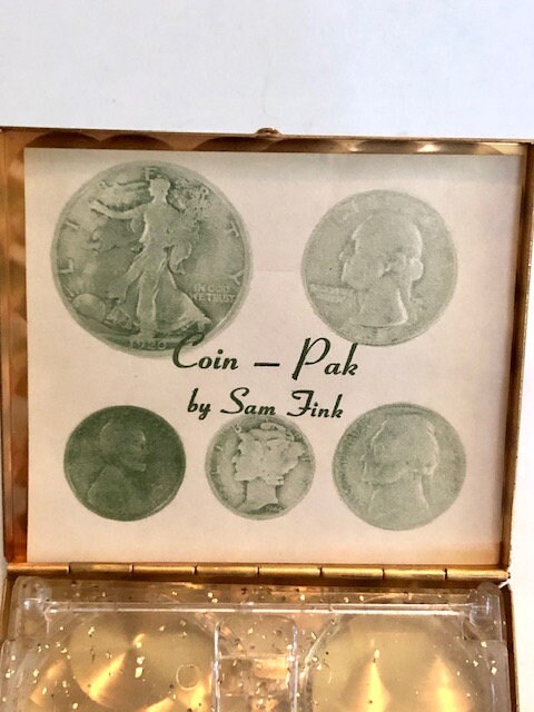 Vintage Sam Fink Coin-Pak Money Clip Wallet in Original Box | Etsy