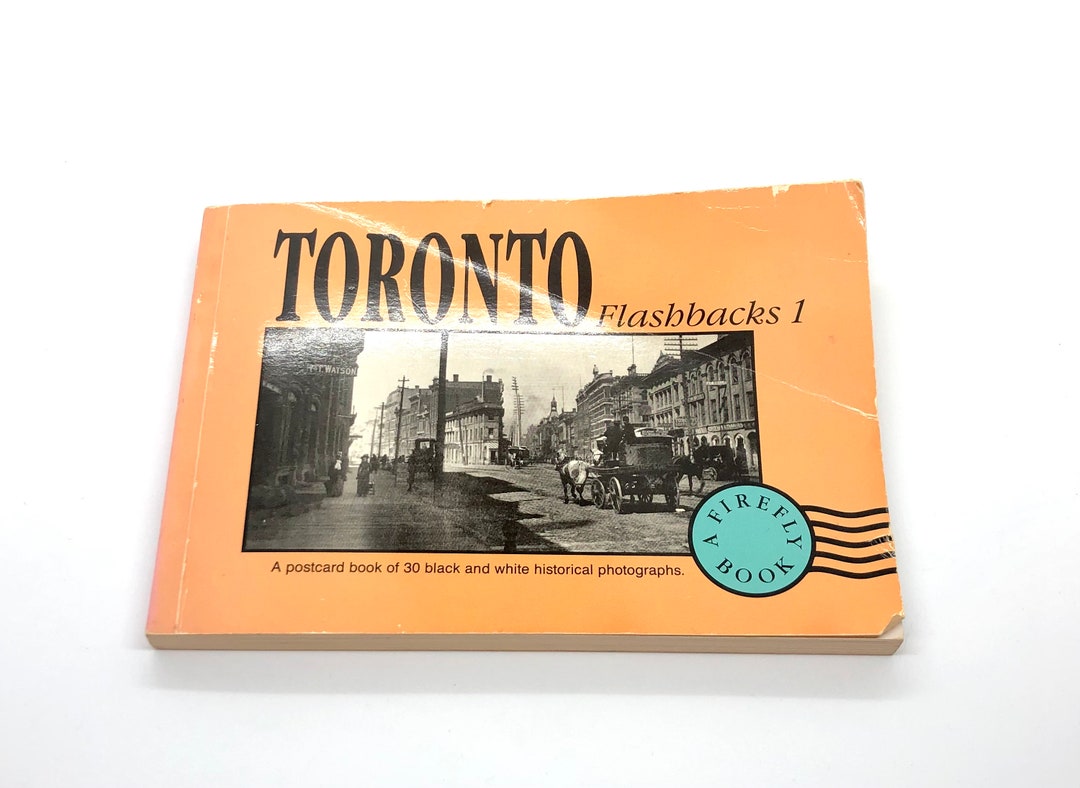 Vintage Book of 30 Black & White Postcards Toronto Flashbacks 1 - Etsy