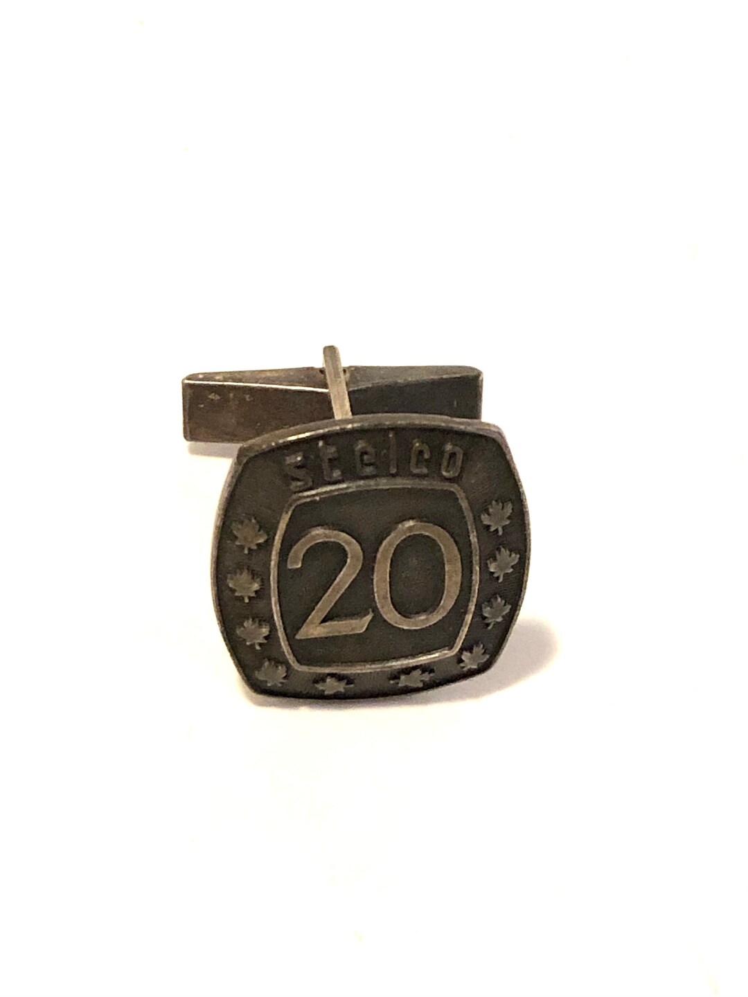 Single Stelco Cufflink 20 Years Service Birks Sterling Silver Hamilton ...