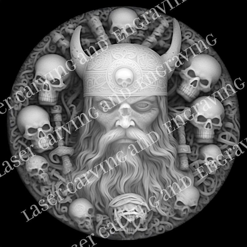 Viking Depth Map - Etsy