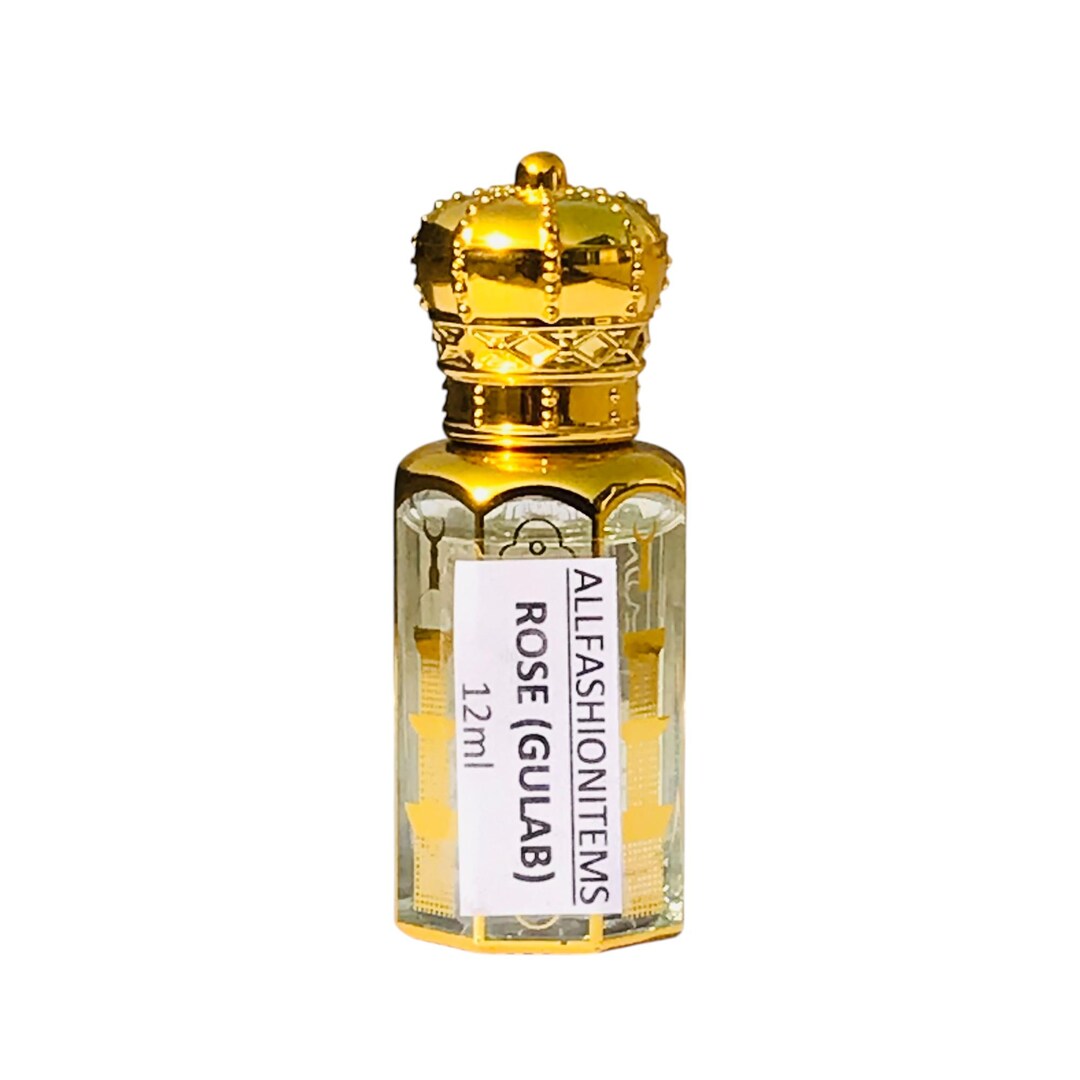 Natural Rose (gulab) Attar: Alcohol-free Perfume Oil (12ml) - Etsy