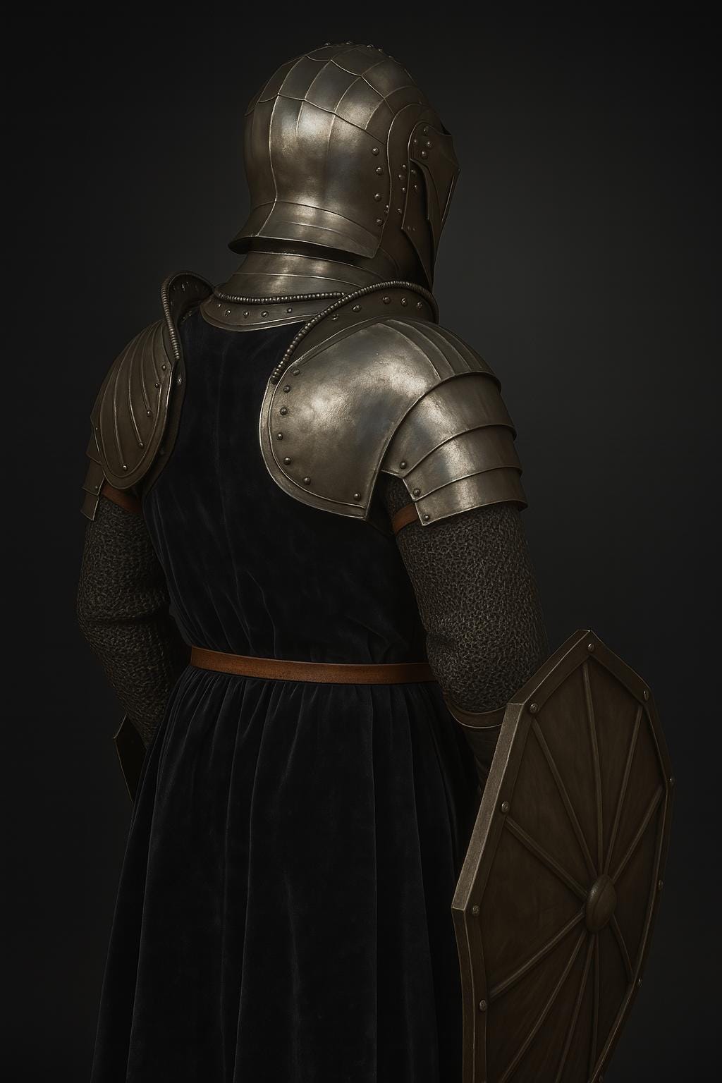 Handmade Medieval Knight Half Armor Suit: Dark Soul Larp Cosplay - Etsy