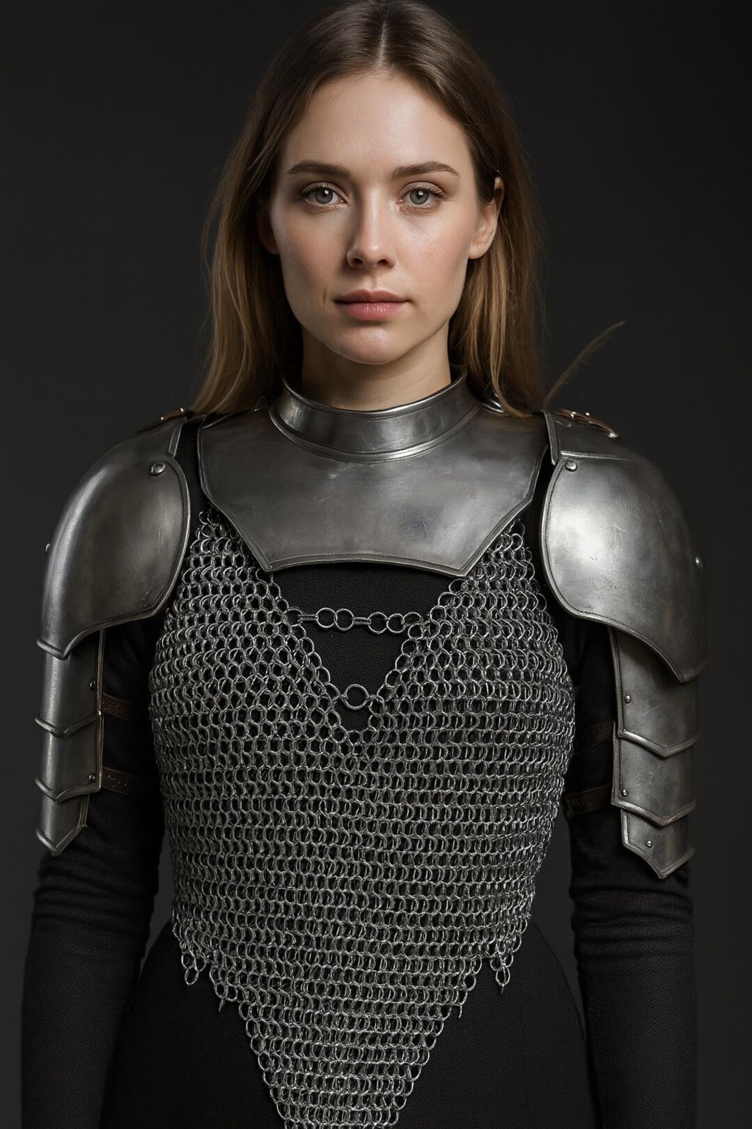 Medieval Lady Knight Steel Cuirass Armor: SCA LARP Cosplay Costume ...