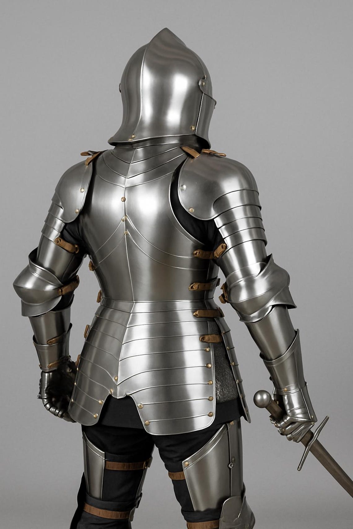 Gothic Medieval Armor Suit: 18-gauge Steel, Wearable LARP Cosplay - Etsy