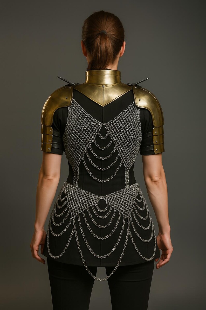 Medieval Lady Knight Steel Cuirass Armor: SCA LARP Cosplay Costume - Etsy