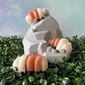 3d Printed Grub Bug Articulated Flexi Fidget Layers in Green - Etsy