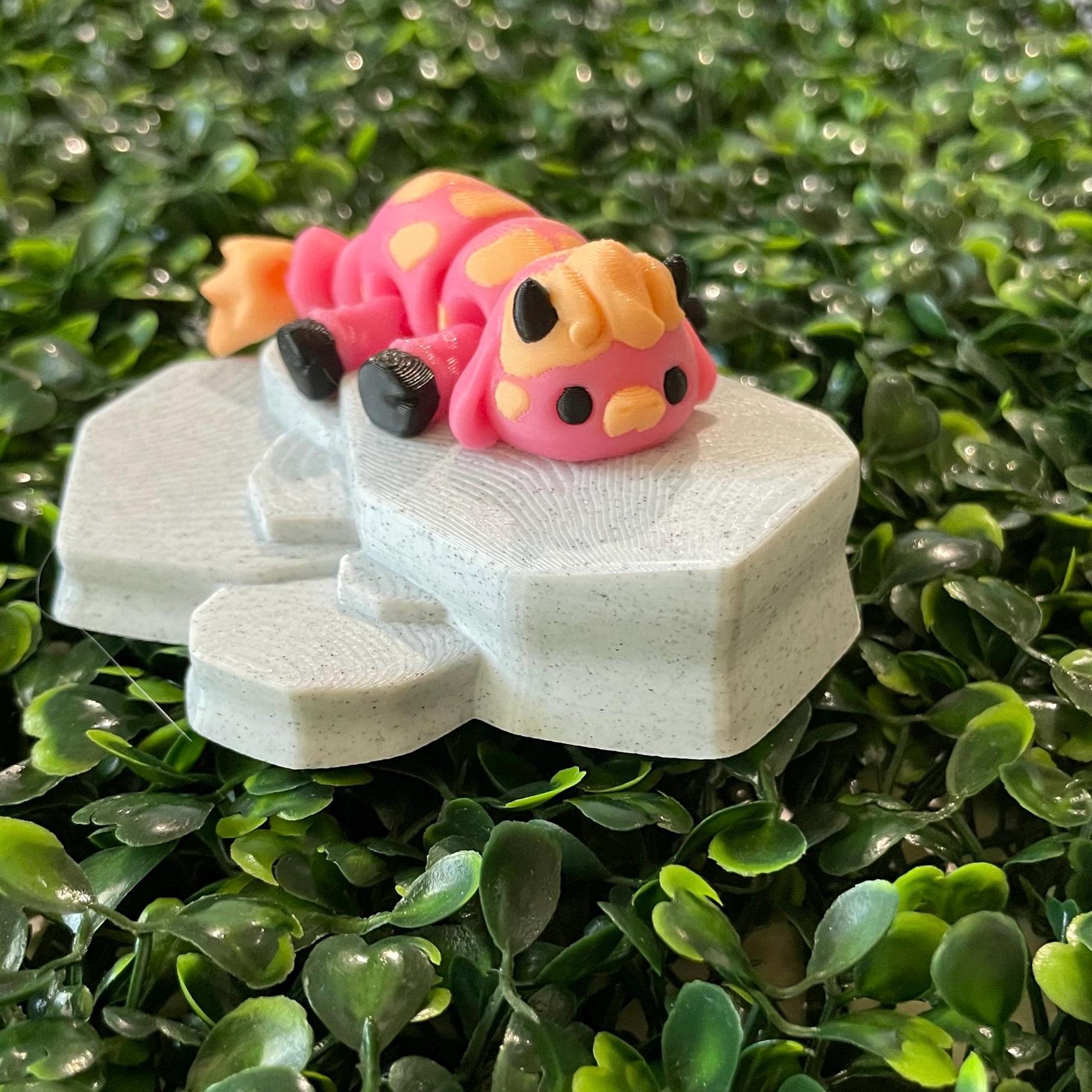 3d Printed Highland Cow Articulated Flexi Fidget Layers in Green - Etsy