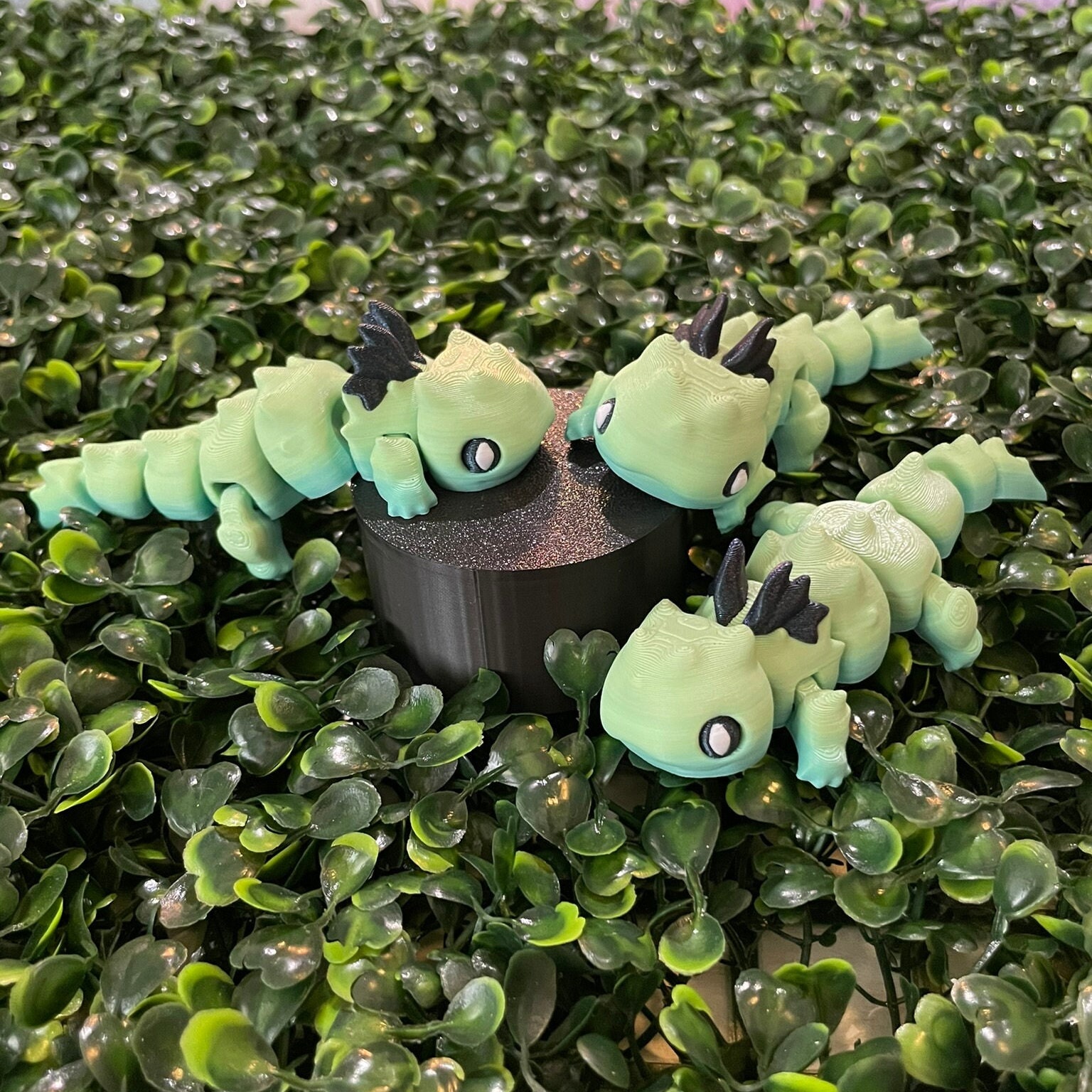 3d Printed Dramander Dragon Salamander Articulated Flexi Fidget Layers ...
