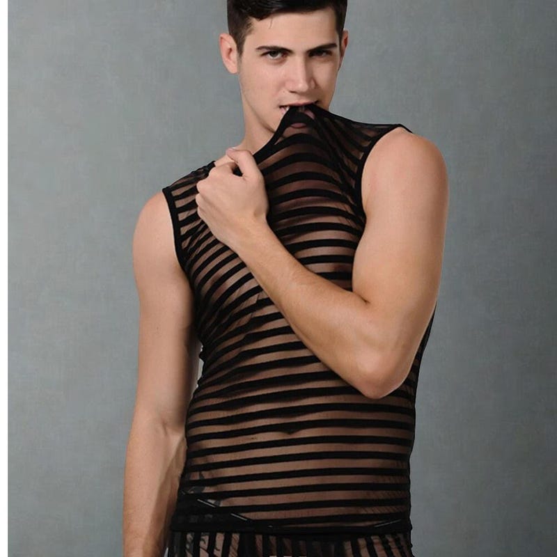 See Through Tank Top - Etsy