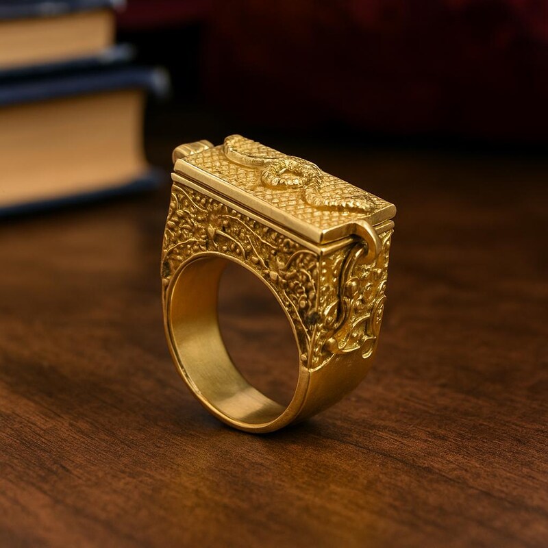 Compartment Ring - Etsy
