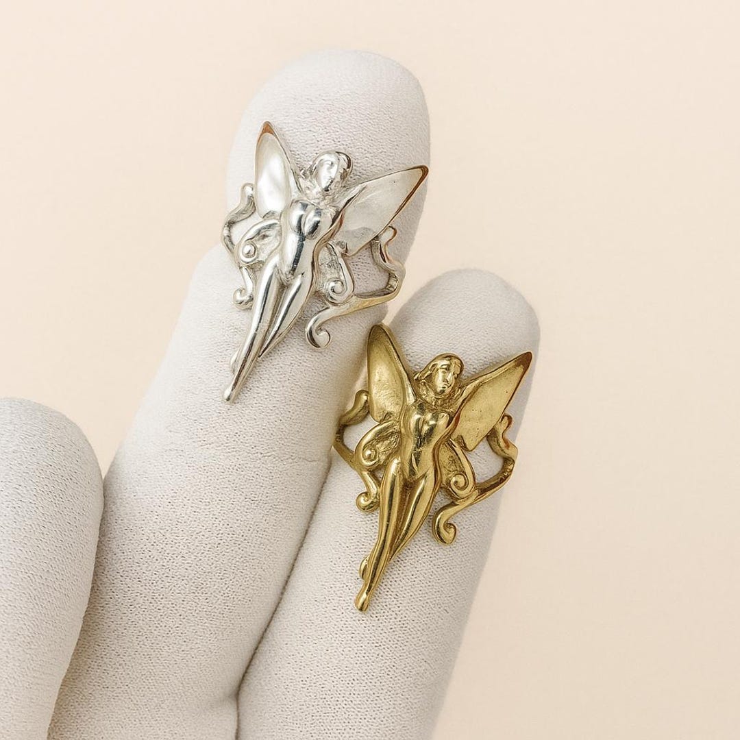 Fairy Ring Adjustable, Silver & Gold Fairy Jewelry for Women, Fantasy ...