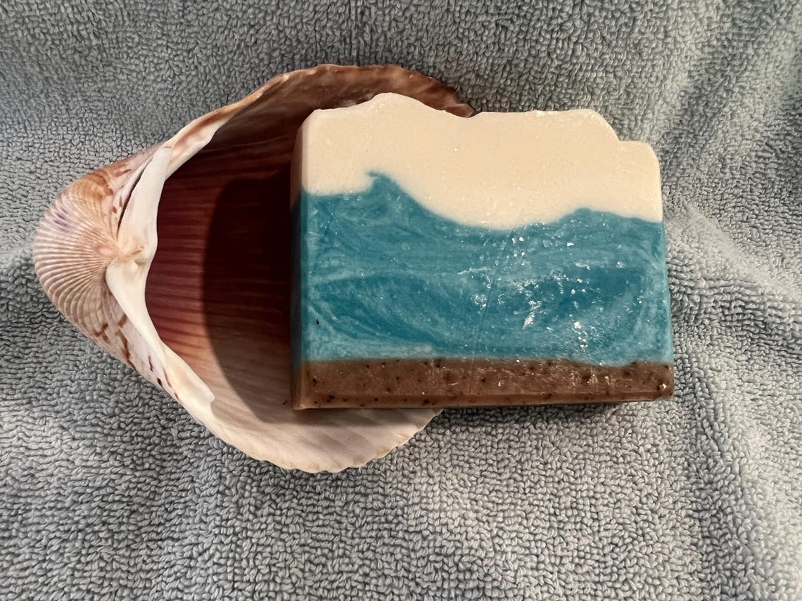 Hilton Head Beach Soap | Tropical Scent, Artisan Cold Process - Etsy