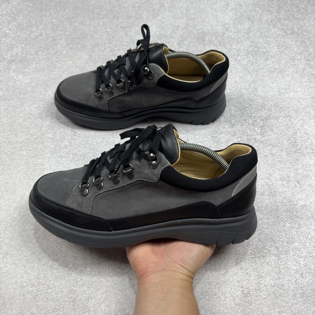 Samuel Hubbard Dark Gray Nubuck Leather 'performance Walker' Casual ...