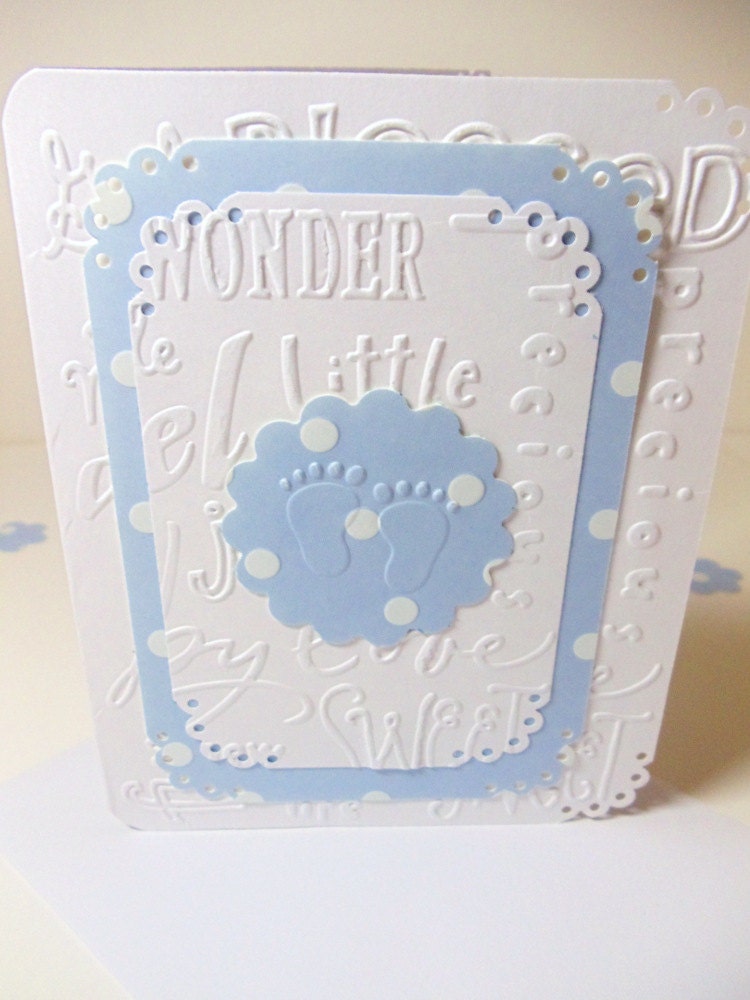 Baby Cards Birth Announcement Baby Shower Thank You Embossed Boxed Set ...