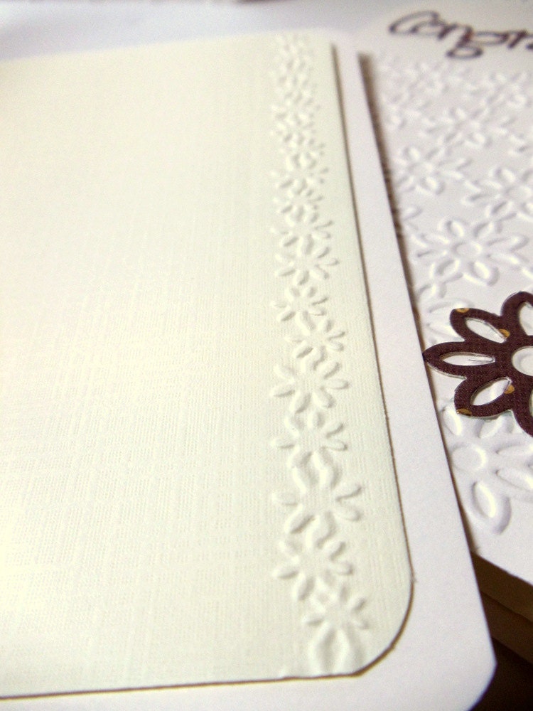 Congratulations Cards Embossed Linen Lined 5 Cards Boxed - Etsy