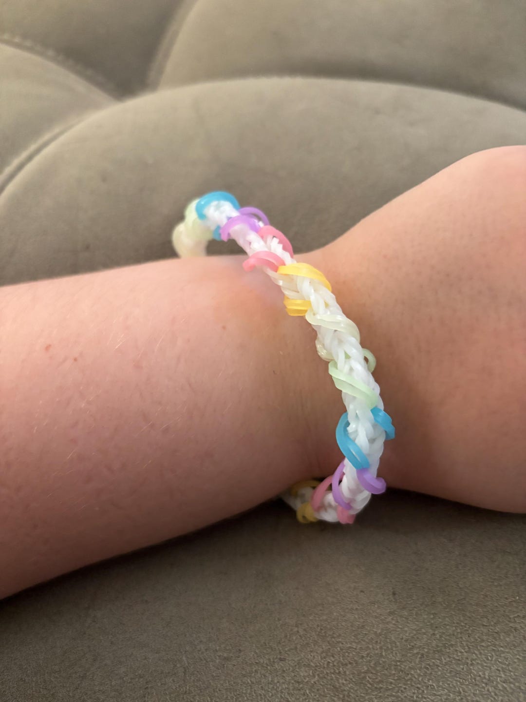 Friendship Bracelet Rainbow Loom Spiral Wrap Fishtail - Etsy