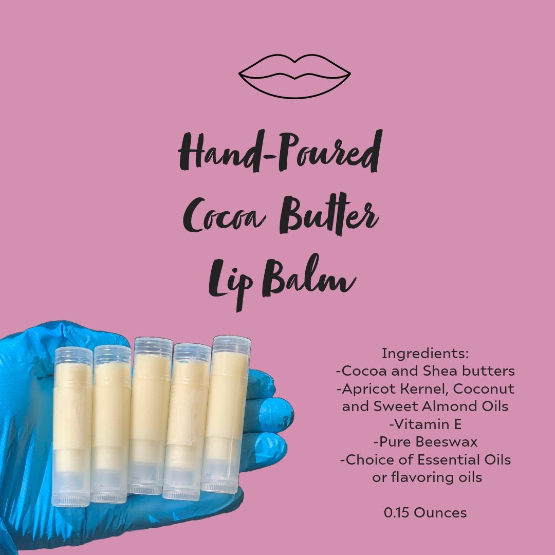 Made to Order Bulk Lip Balm in Tubes- No Labels- Cocoa and Shea Butter ...