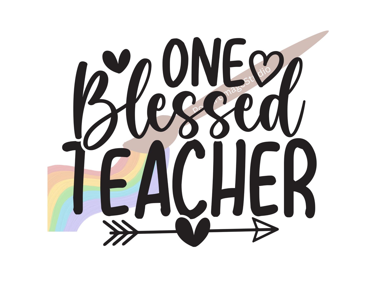 One Blessed Teacher SVG PNG JPEG| Christian Teacher Quote - Etsy
