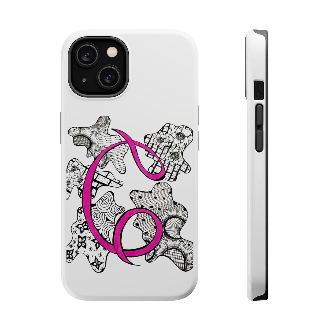 Phone Case - Hand Drawn Letter C Design - Etsy