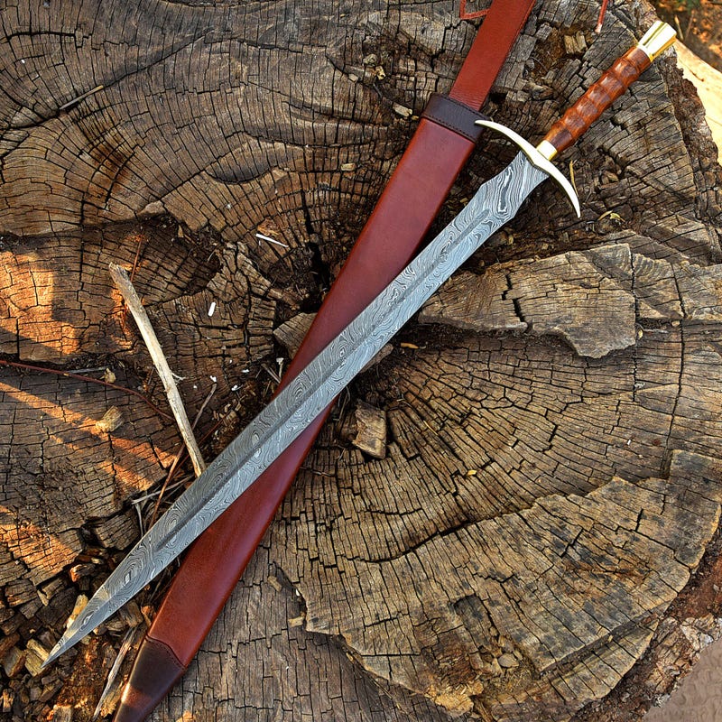 Wood Handle Short Sword - Etsy