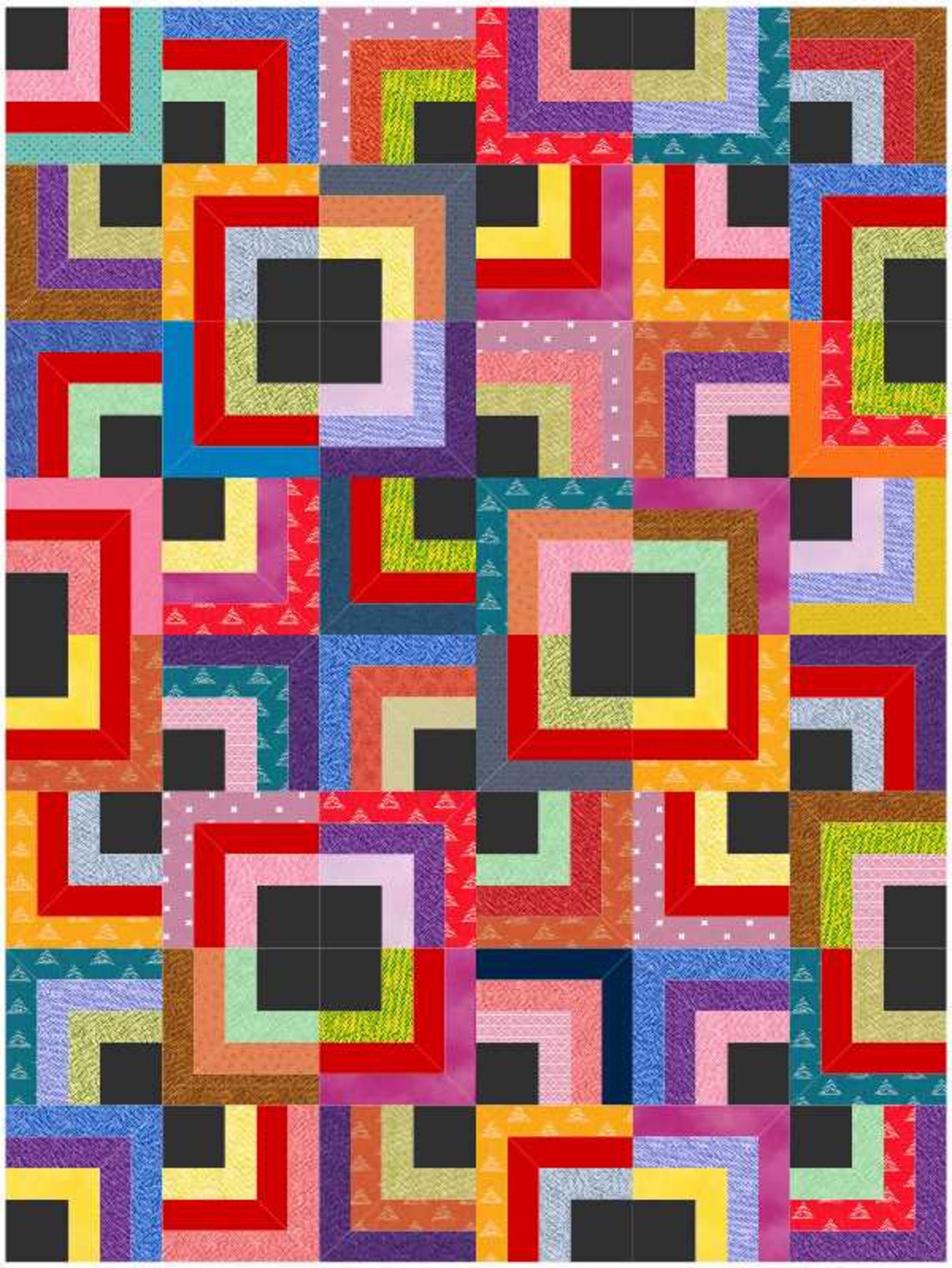 Covered in Intrigue Quilt Pattern – Simple Block Variety, Versatile ...