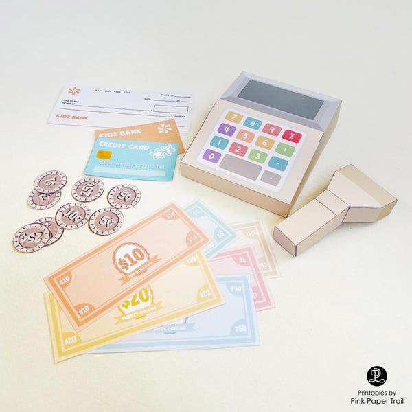 Pretend Play Register - Etsy UK