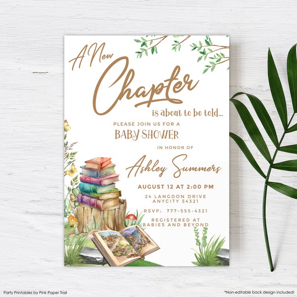 Fairytale Invitation - Etsy