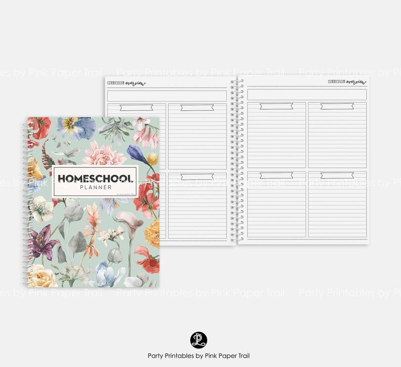 Ultimate Homeschool Planner Printable, DIY Homeschool Planner Pages ...