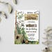 EDITABLE Nature Trail Outdoor Camping Adventure Birthday Invitation ...