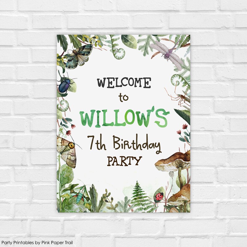 Nature Invitation - Etsy