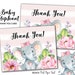 Cute Baby Elephant Printable Party Favor Thank You Tags - Etsy