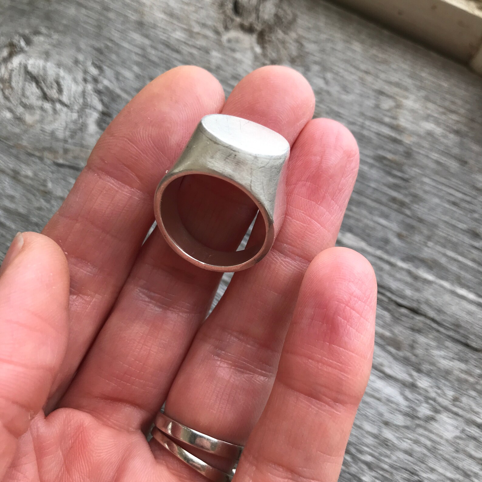 Hollow Form Signet Ring Template, US 1-14, 20g—digital Download - Etsy