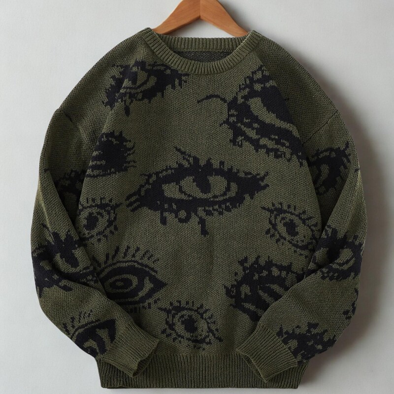 Grunge Sweater - Etsy