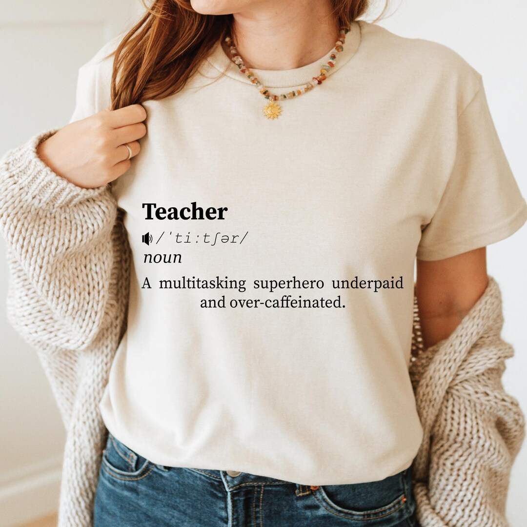 Teacher Definition SVG PNG | Funny Teacher Shirt Design | Dictionary ...