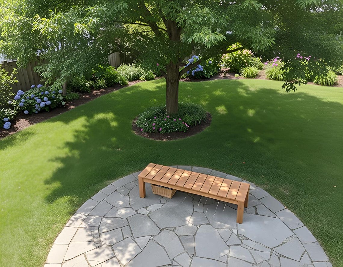 DIY Outdoor Bench Seating Build Plan: Patio Woodworking Plan(pdf File ...