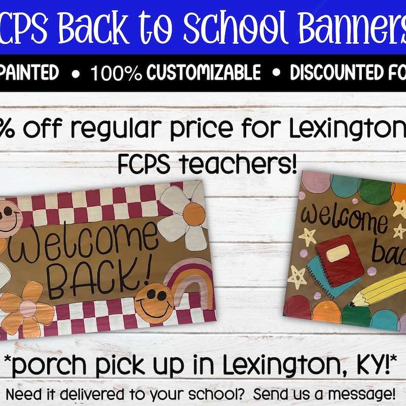 Painted Banner - Etsy