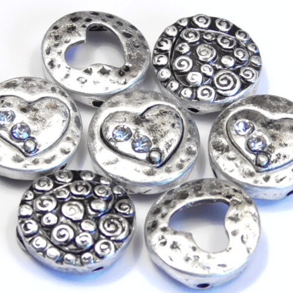 2 Hole Slider Bead - Etsy