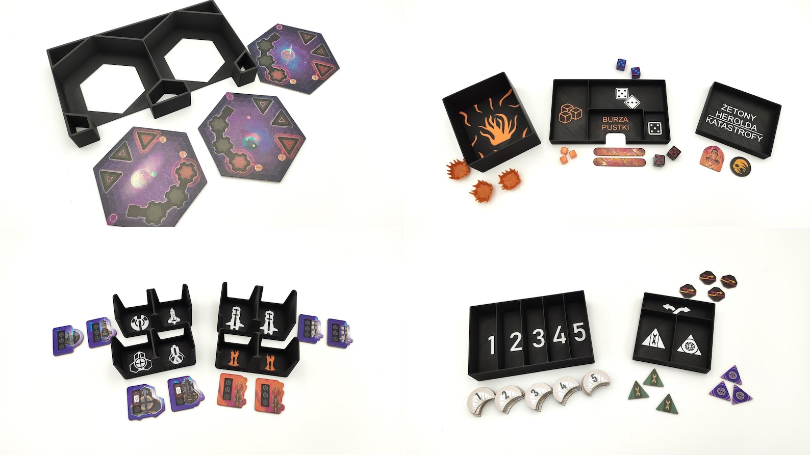 Voidfall Insert | 3D Printed Organizer & Storage | Board Game ...