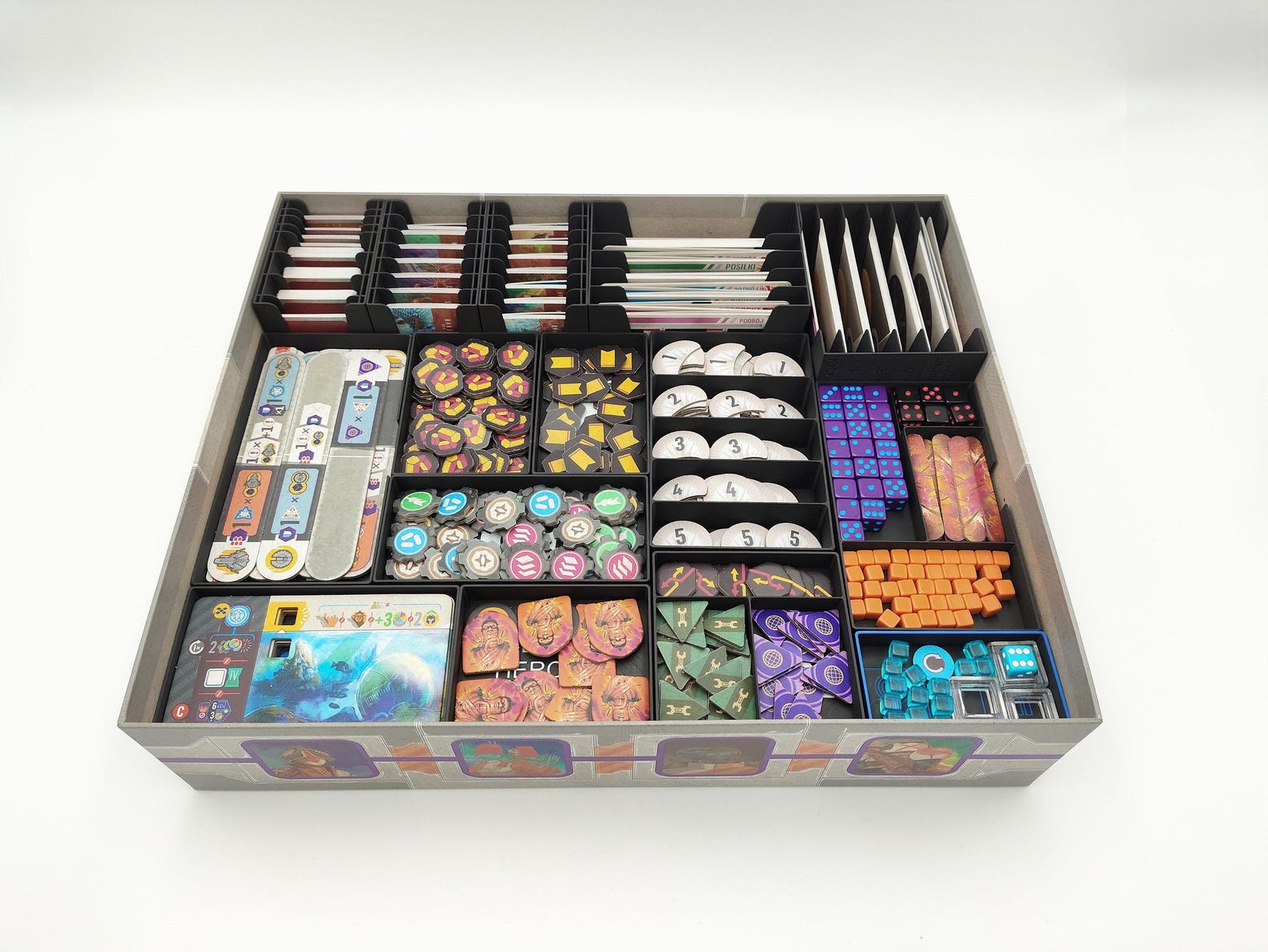 Voidfall Insert | 3D Printed Organizer & Storage | Board Game ...