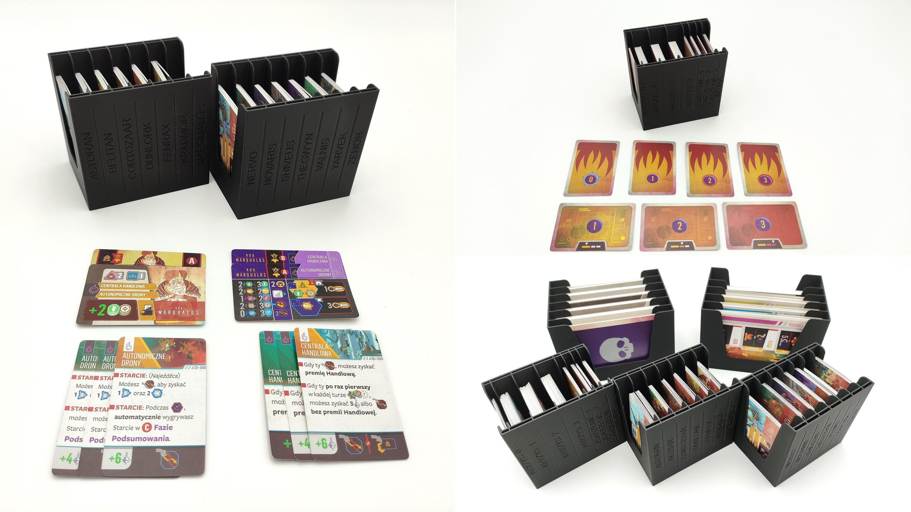 Voidfall Insert | 3D Printed Organizer & Storage | Board Game ...