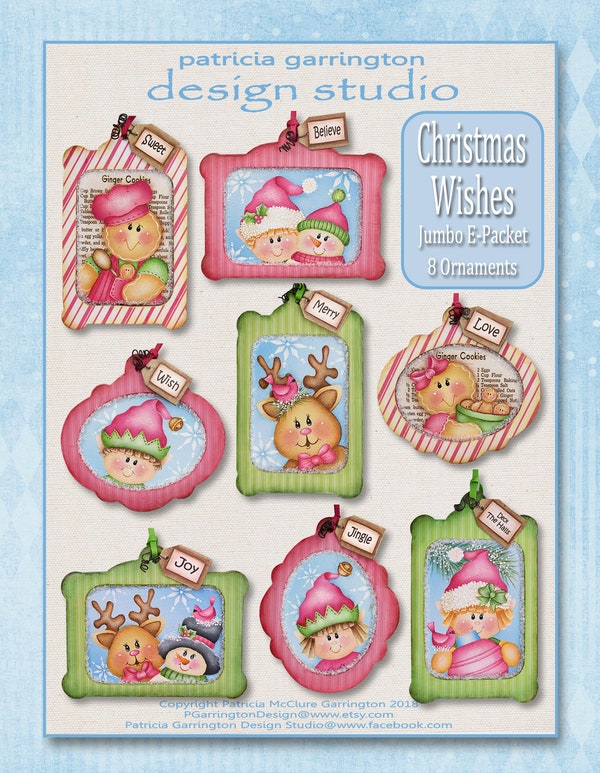 Tangled Tuckerby Sharon Cookepattern Packet for Wooden Cutout or Plaque ...