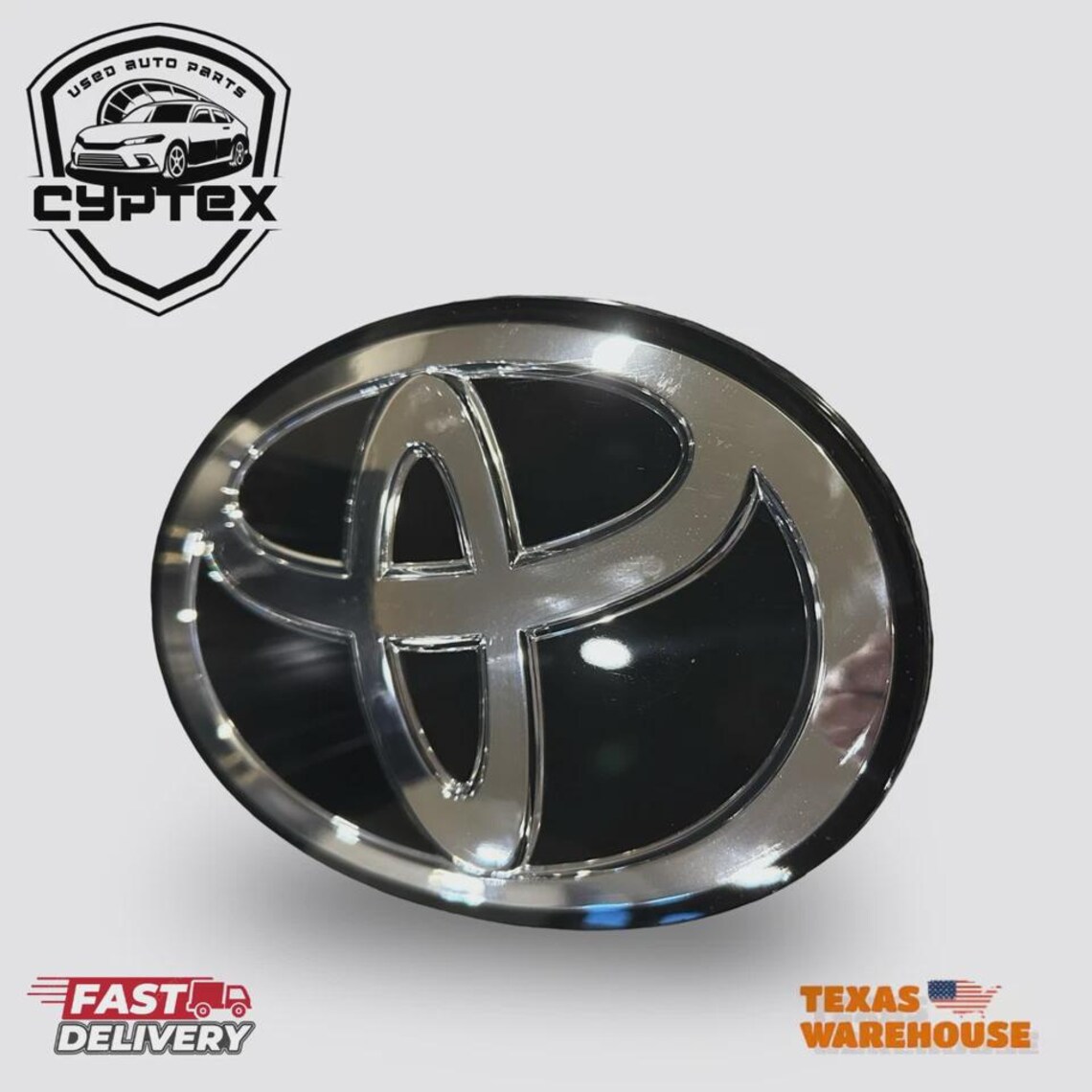 2018-2022 Toyota Tacoma 2019-2021 Tundra ACC Radar Front Grill Emblem ...