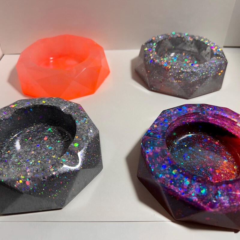 Resin Ashtray - Etsy