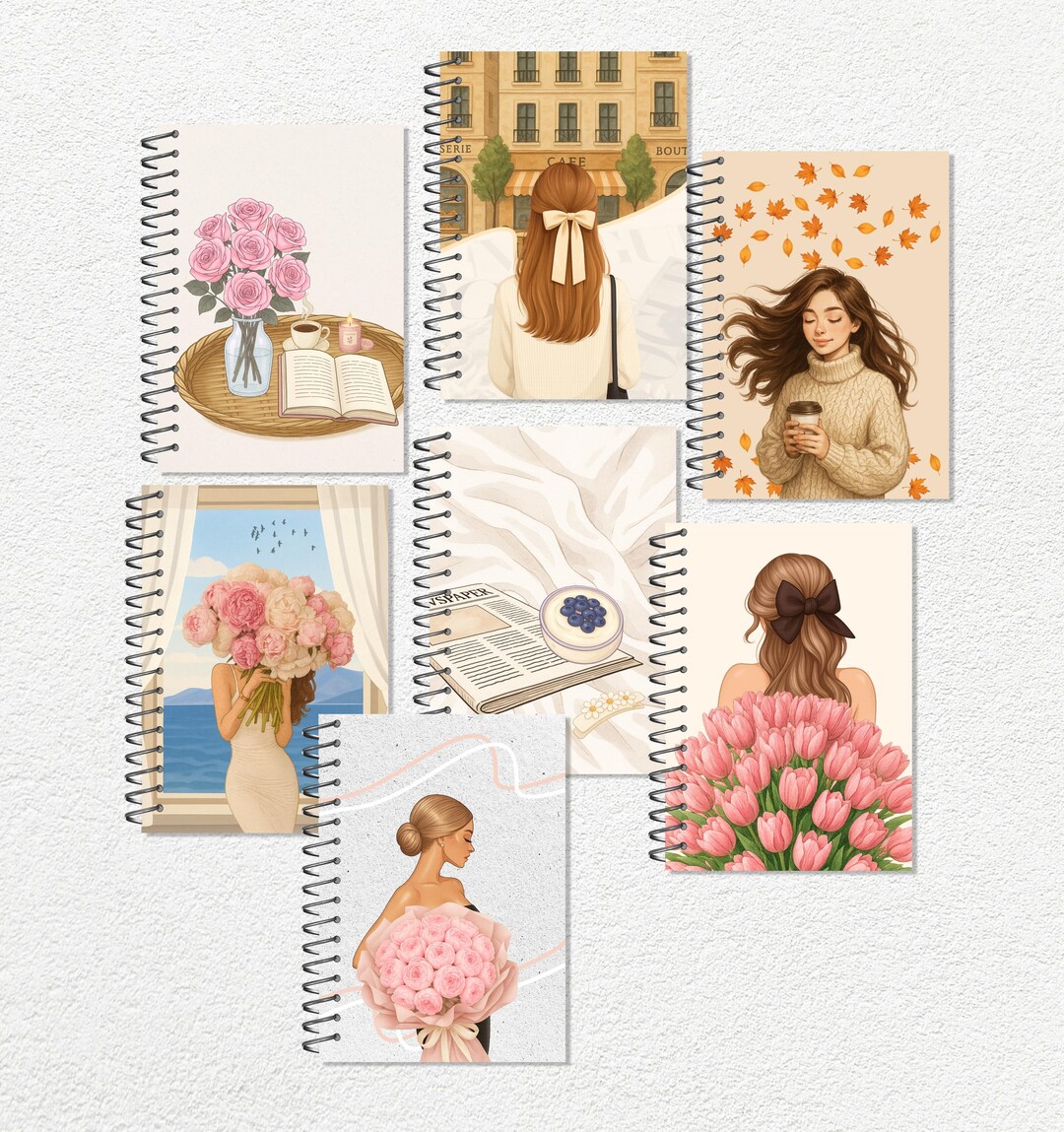 Printable Notebook Covers | Aesthetic Collection - Etsy