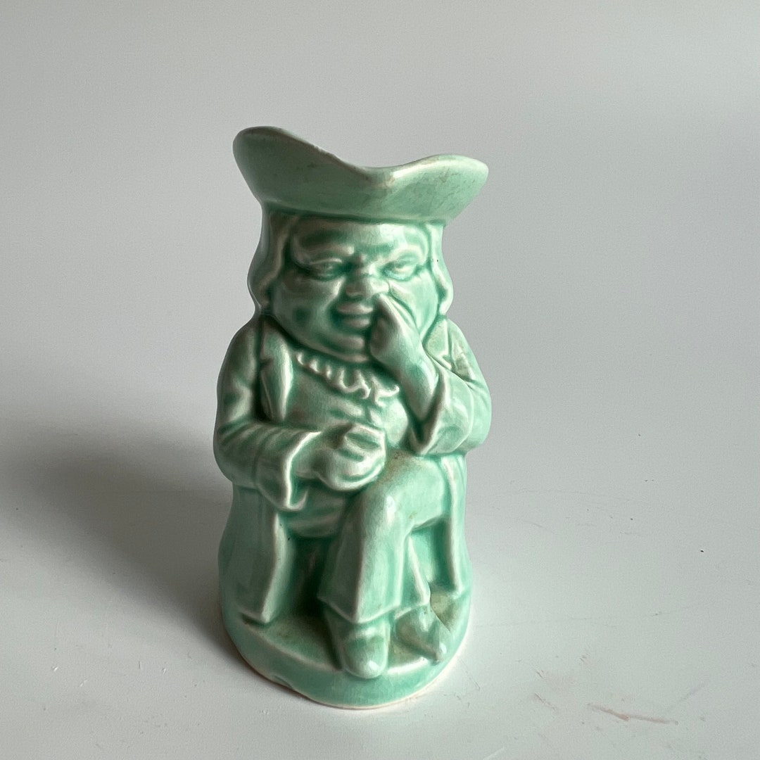 Green Toby Jug Small Snuffy Made in England - Etsy