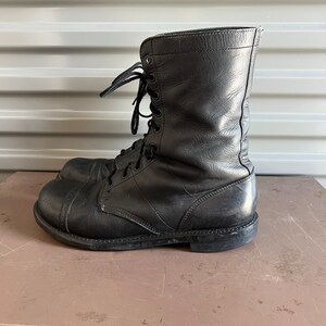 Bates Floataways Military Combat Boots Black Leather Size 13 Good ...