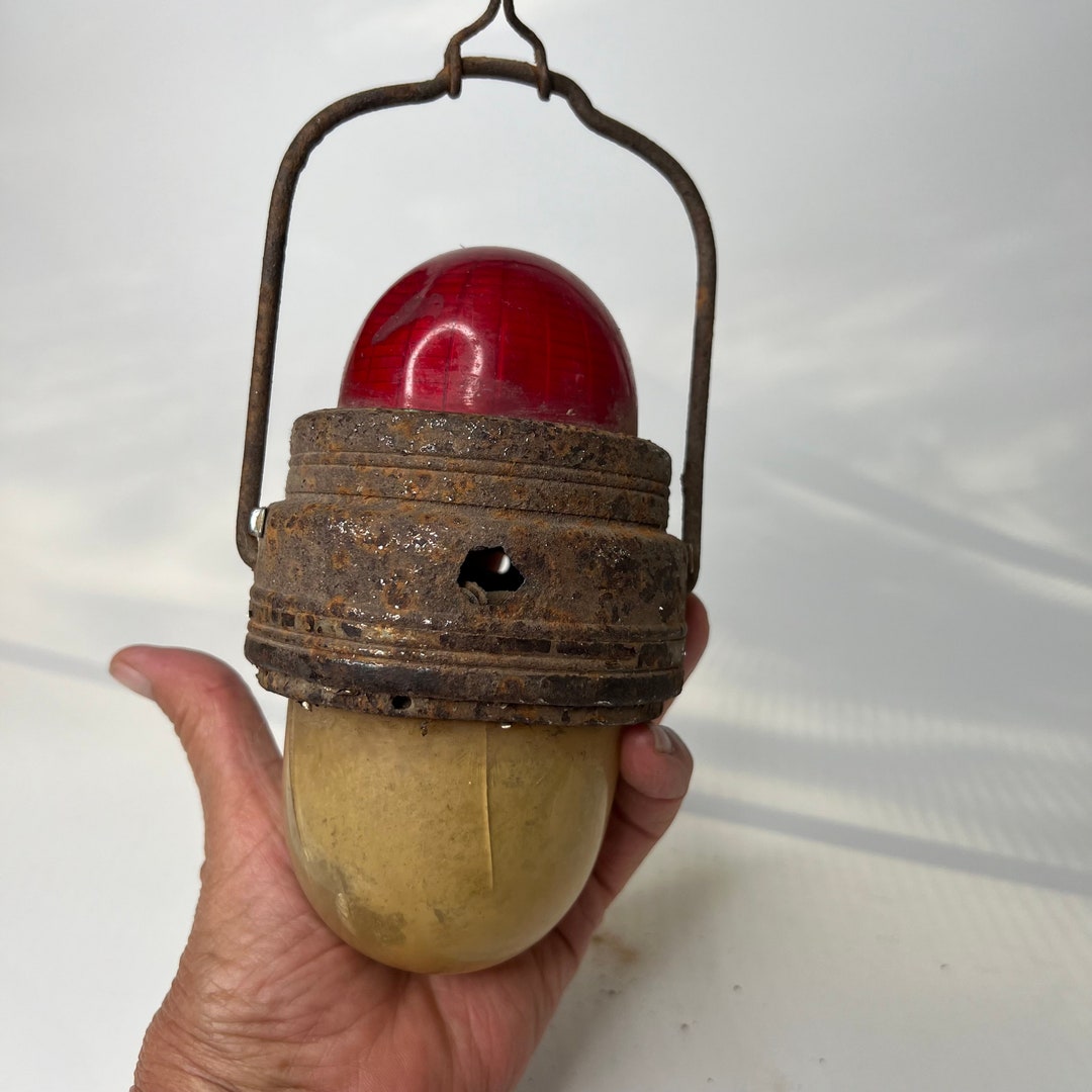 Old Hanging Flashlight Rusty and Crusty Decor - Etsy