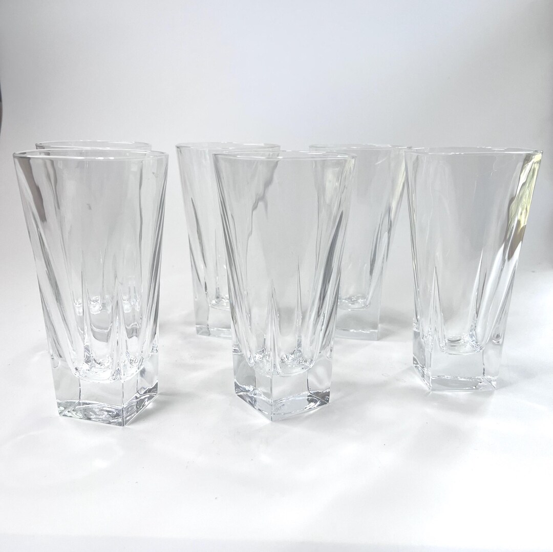 Royal Crystal Rock Fusion Highball Barware Set of 6 - Etsy