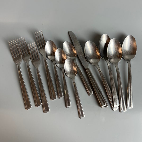 Stainless Flatware by International - Etsy