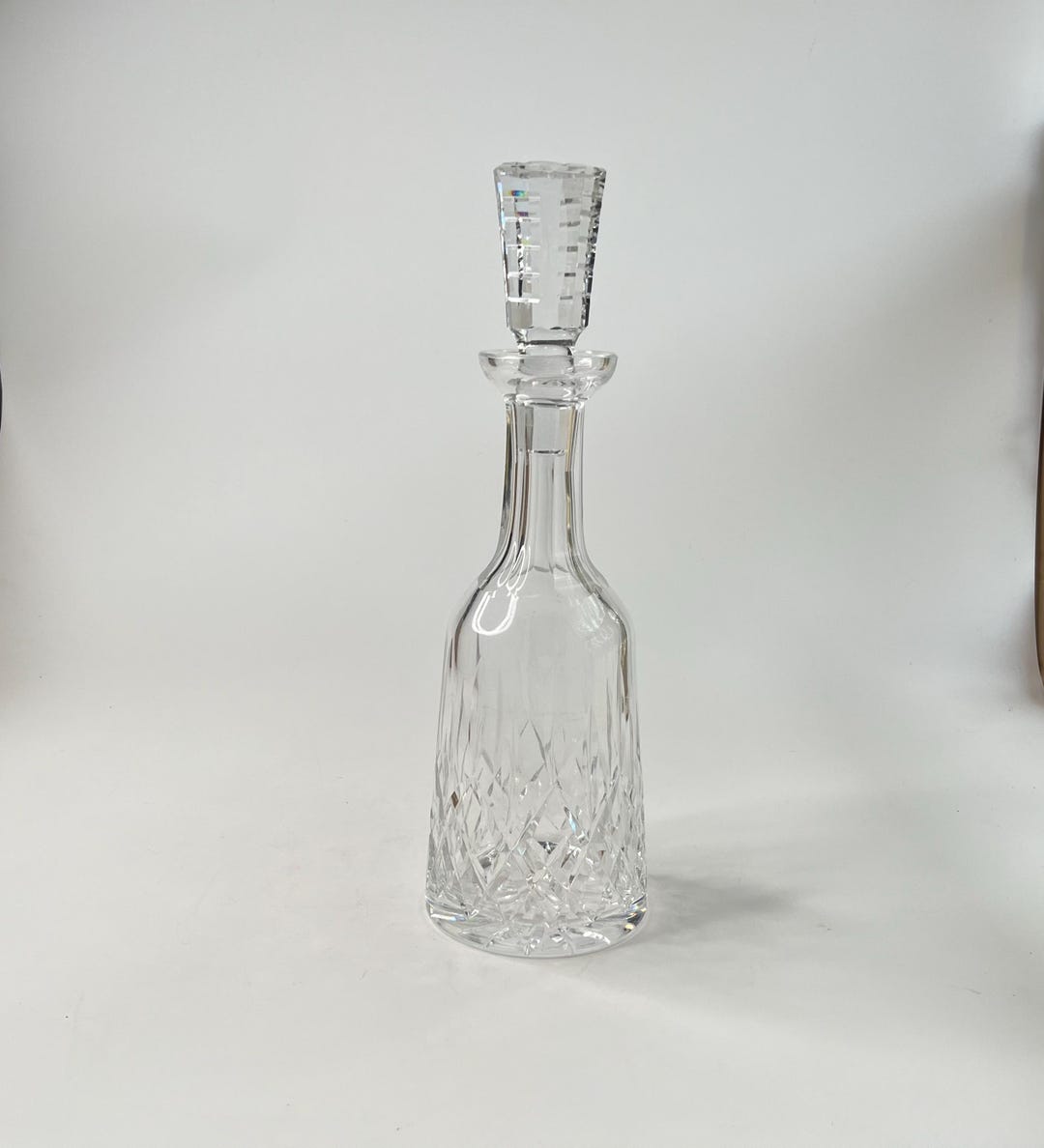 Waterford Crystal Decanter Swanky Hollywood Regency Barware - Etsy